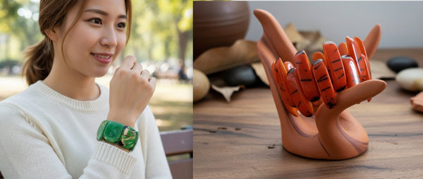 Fair trade Tagua bracelets – Halte Bijoux